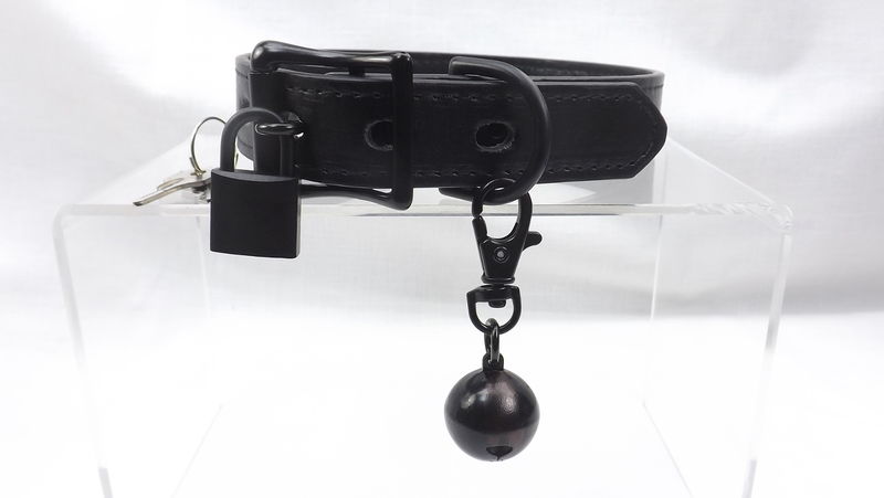 Bondage Collar Locking Collar Slave bell Collar Bdsm collar white ...