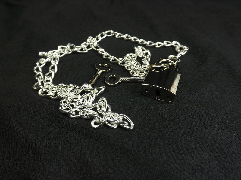 Locking Belly Chain Bdsm Jewelry Steel Belly chain with chrome lock ...