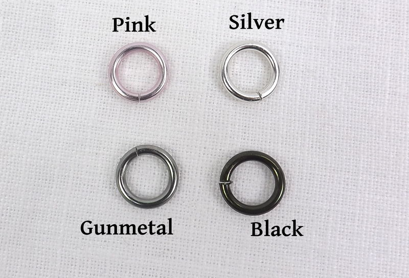 Pink locking heart with pink chain choker. Handmade chain with pink ...