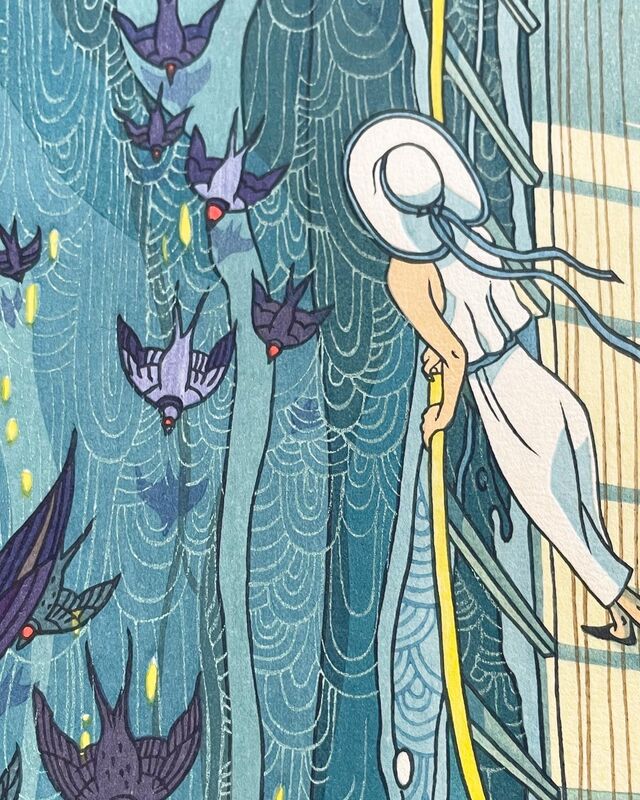 Casserole Woodcut Print - Victo Ngai