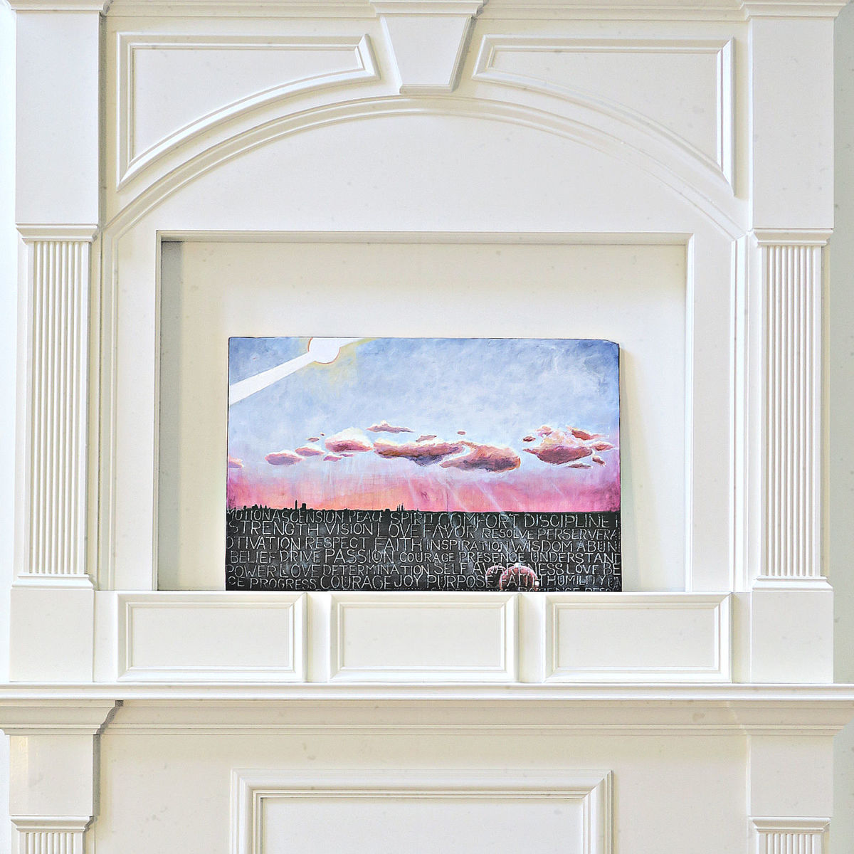 Landscape Painting with Words: On the Horizon - Created by Renée