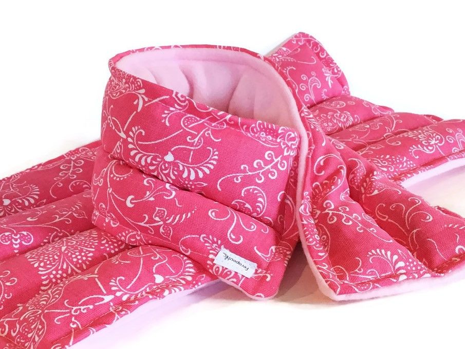 Microwave Rice Heating Pads, Hot or Cold Neck Wrap & Large Rice Bag ...