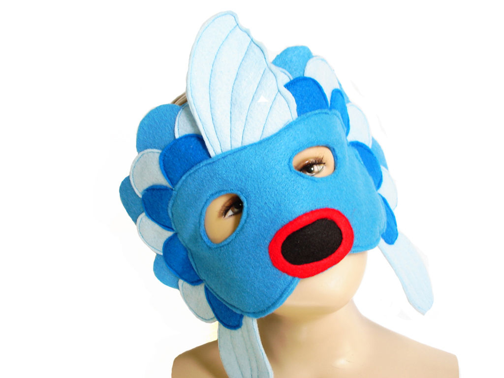 Children's FISH Felt Mask - Magical Attic