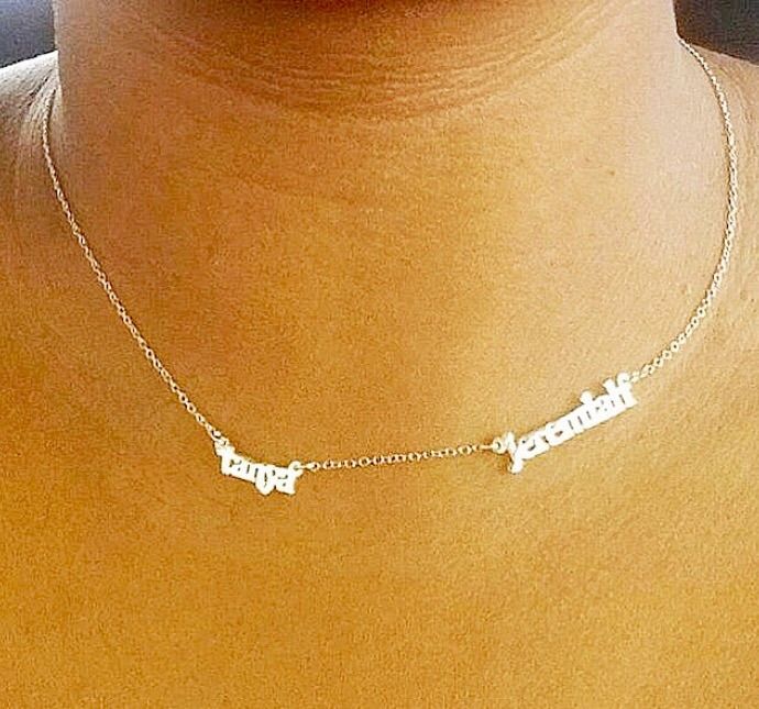 Fancy Dainty Multi Names Plaque - Fancy Cartel