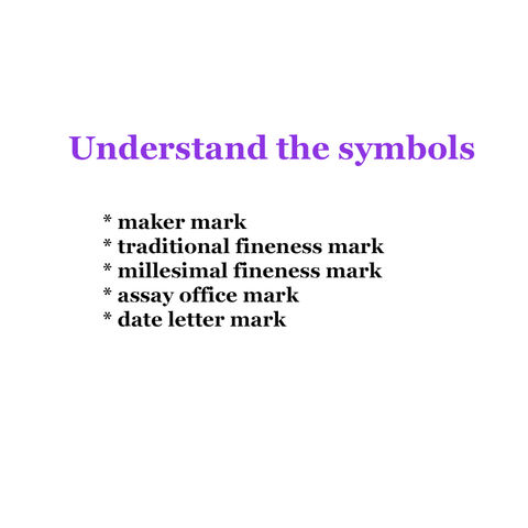 Understanding UK Hallmarking - Katerina Damilos Contemporary Jewellery