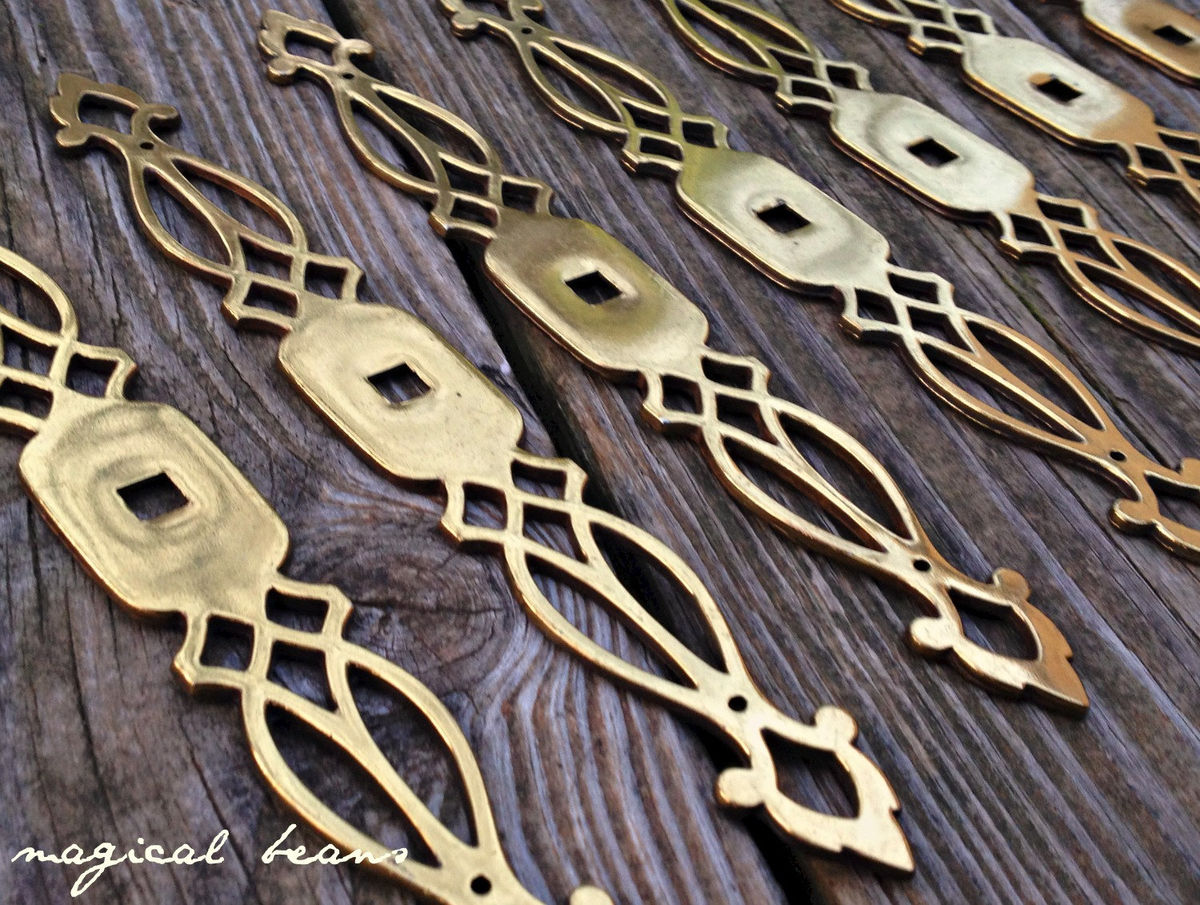 Keeler Brass Company Decorative Backplates for Knobs & Faux Keys ...