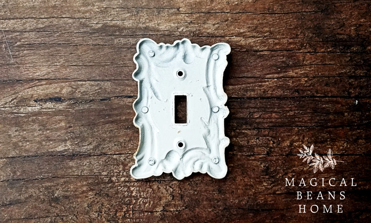 Hand-painted Single Toggle Light Switch Plate Cover - Magical Beans Home