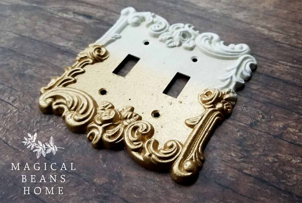 Double Toggle Light Switch Plate Cover - Magical Beans Home