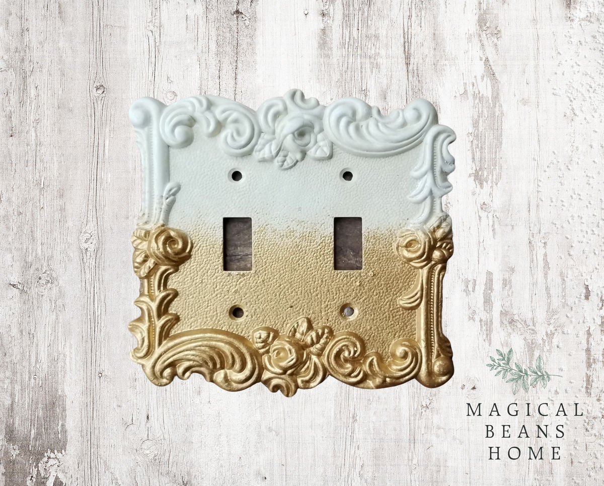 Double Toggle Light Switch Plate Cover - Magical Beans Home