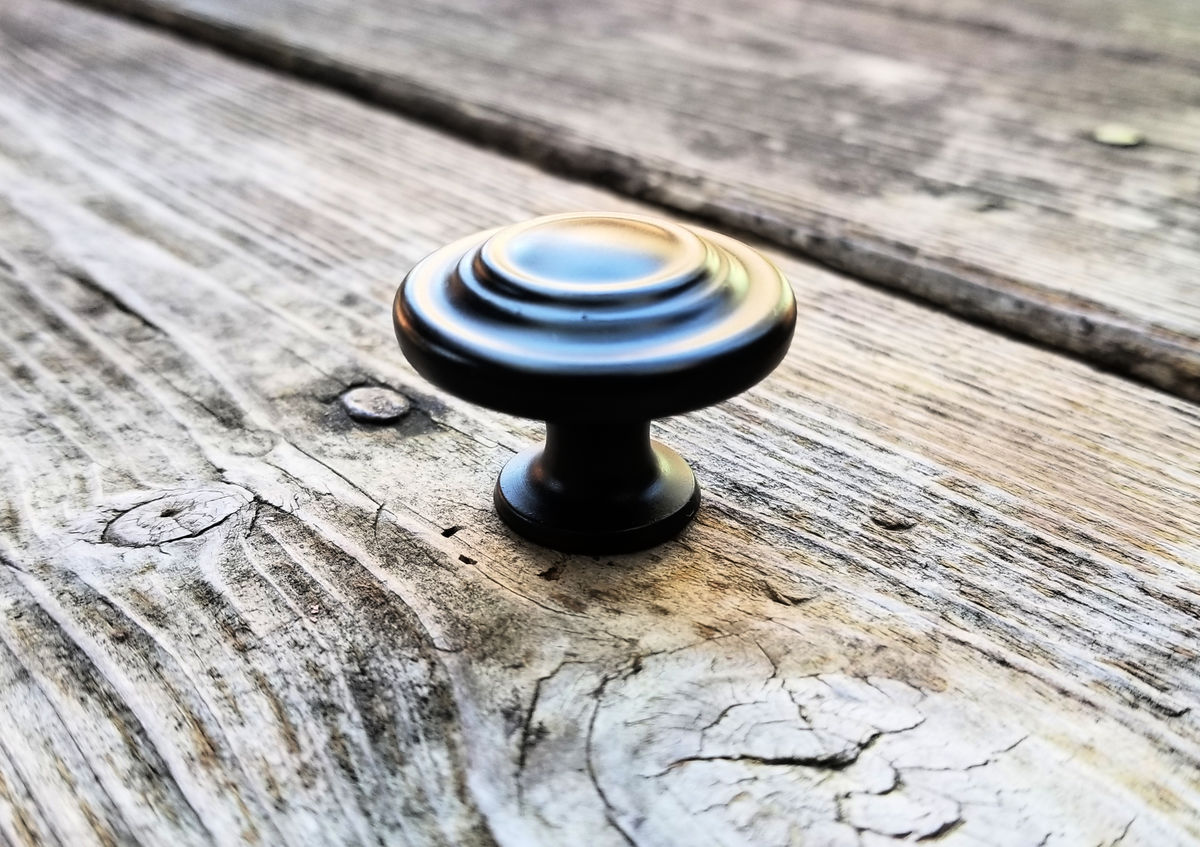 Decorative Black Multi Ring Furniture Knobs | Cabinet Knobs - Magical ...
