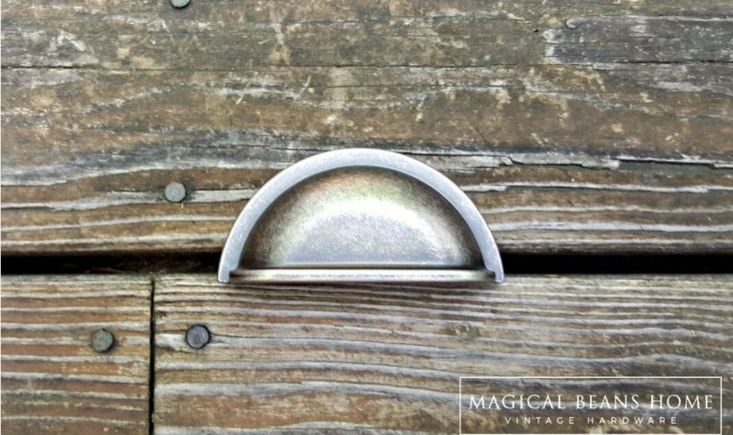 Weathered Silver Decorative Cabinet & Furniture Knobs in Distressed ...