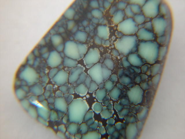 High Grade Spider Web Turquoise Custom Set in Sterling Silver ...