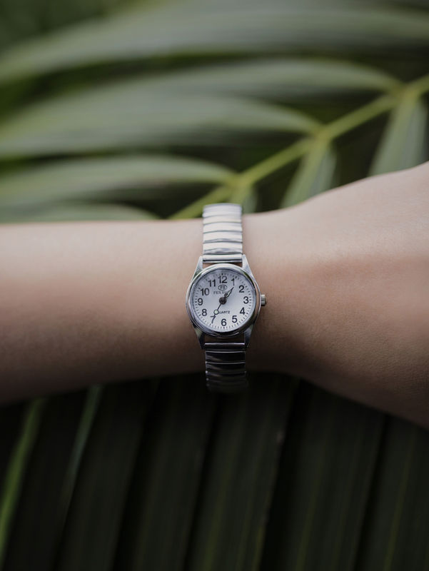 Silver Decorative Vintage Watch - Sidekick