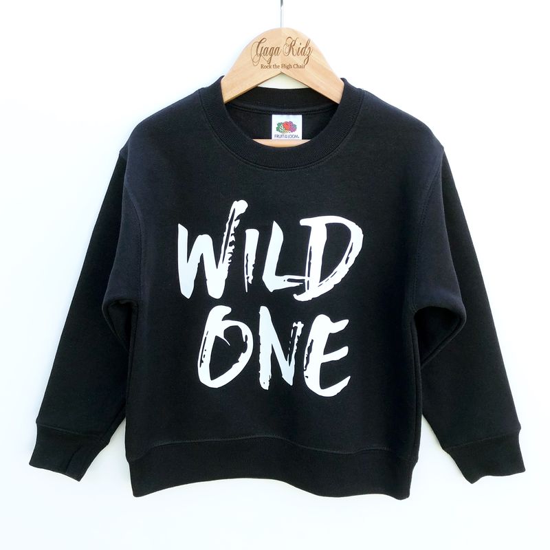 Wild One Sweatshirt - Gaga Kidz