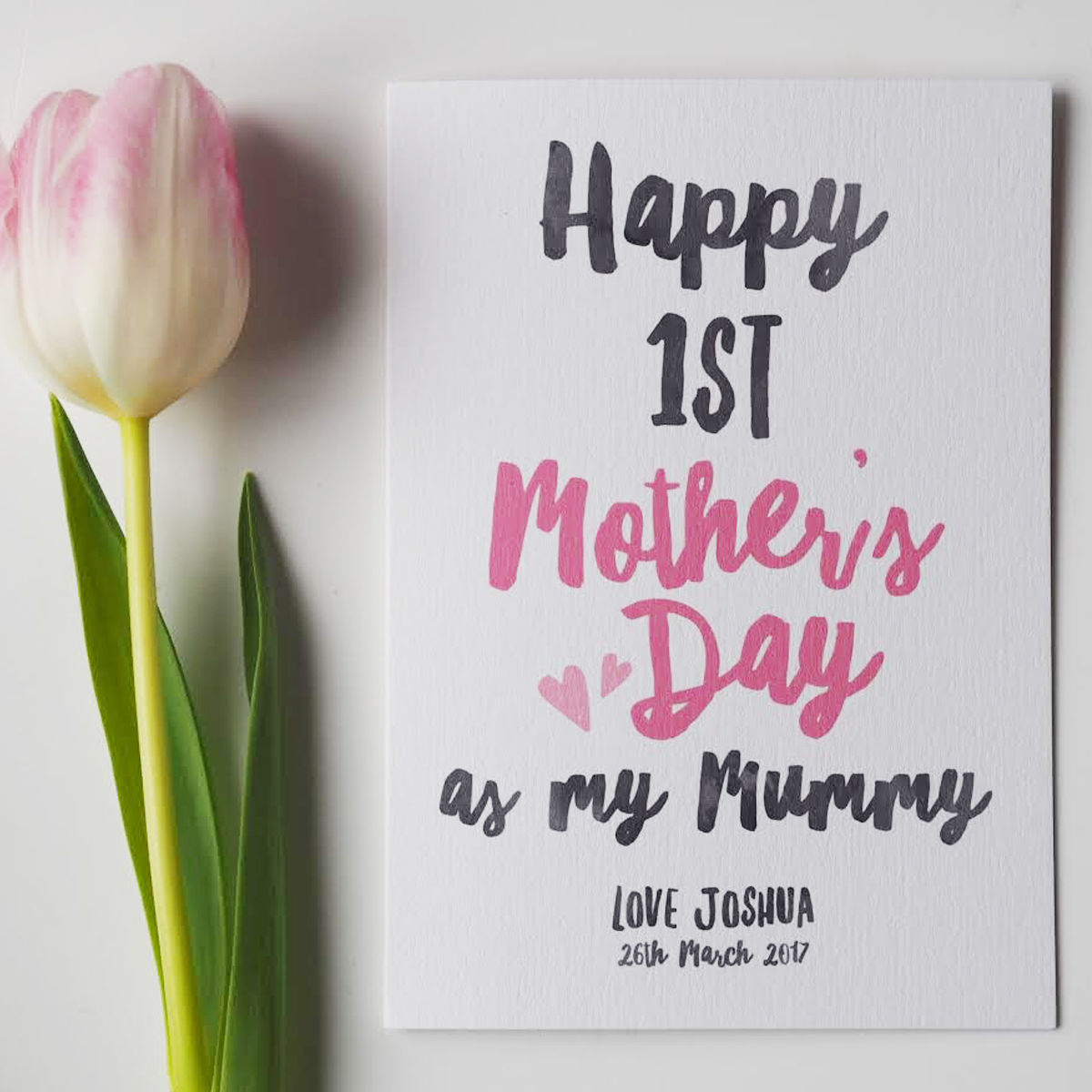 First Mother's Day Card - Personalised Mother's Day Card - Mother's Day ...