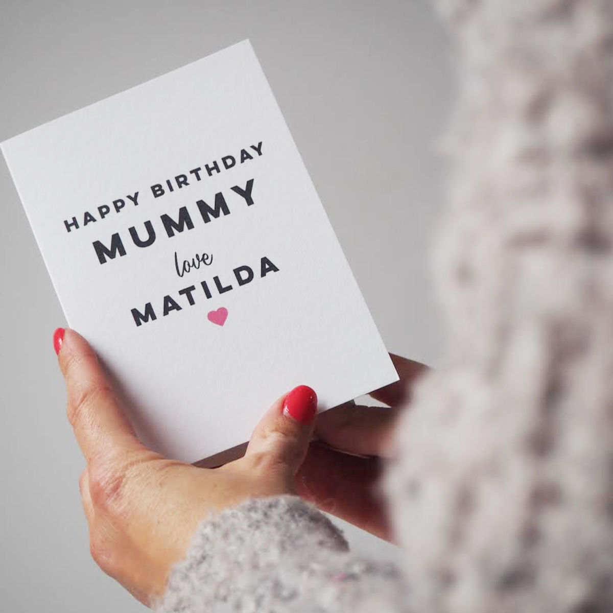 Personalised Happy Birthday Card For Mummy Mummy Birthday Card Personalised Happy Birthday Card For Mummy Mummy Birthday Card