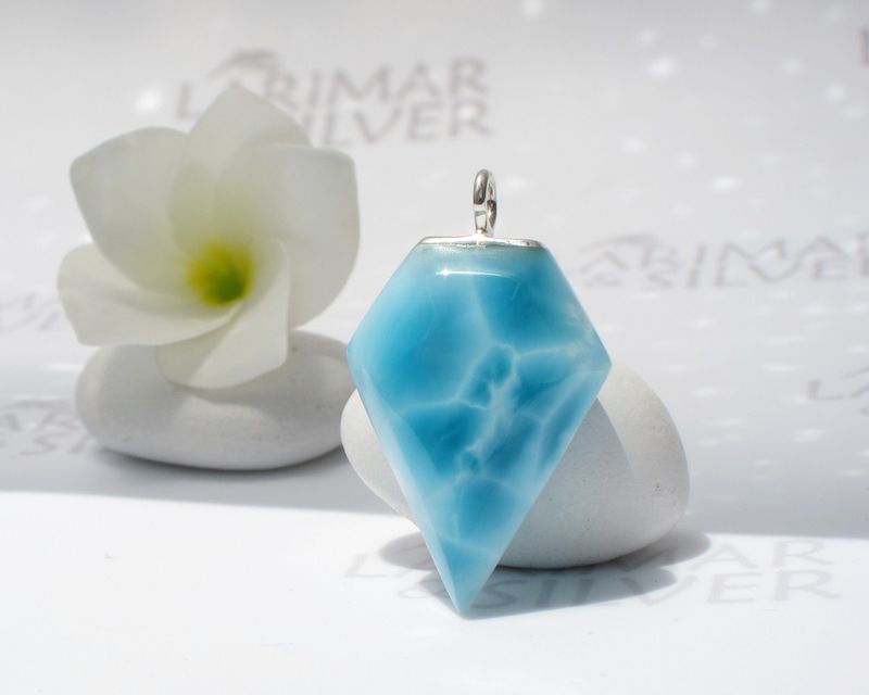 SOLD OUT - AAA Larimar pendulum pendant - Pendulum of Atlantis ...
