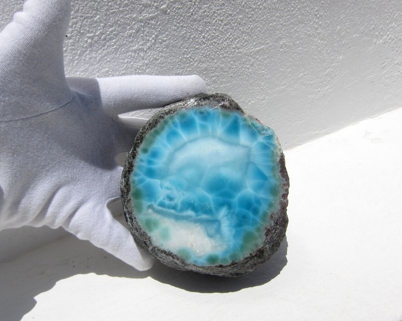 SOLD OUT - Raw Larimar stone specimen by Larimarandsilver, Treasure ...
