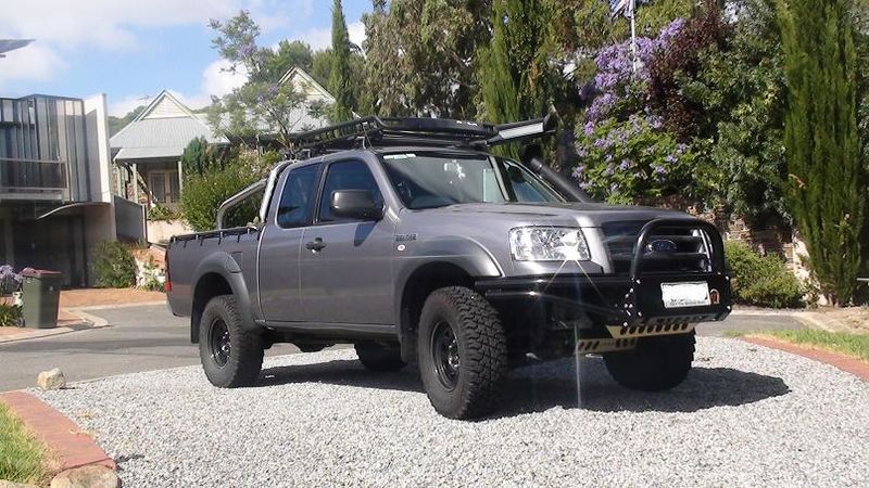 PJ PK/Early BT50 Bonnet Strut Kit - Strut Your Stuff Gas Struts