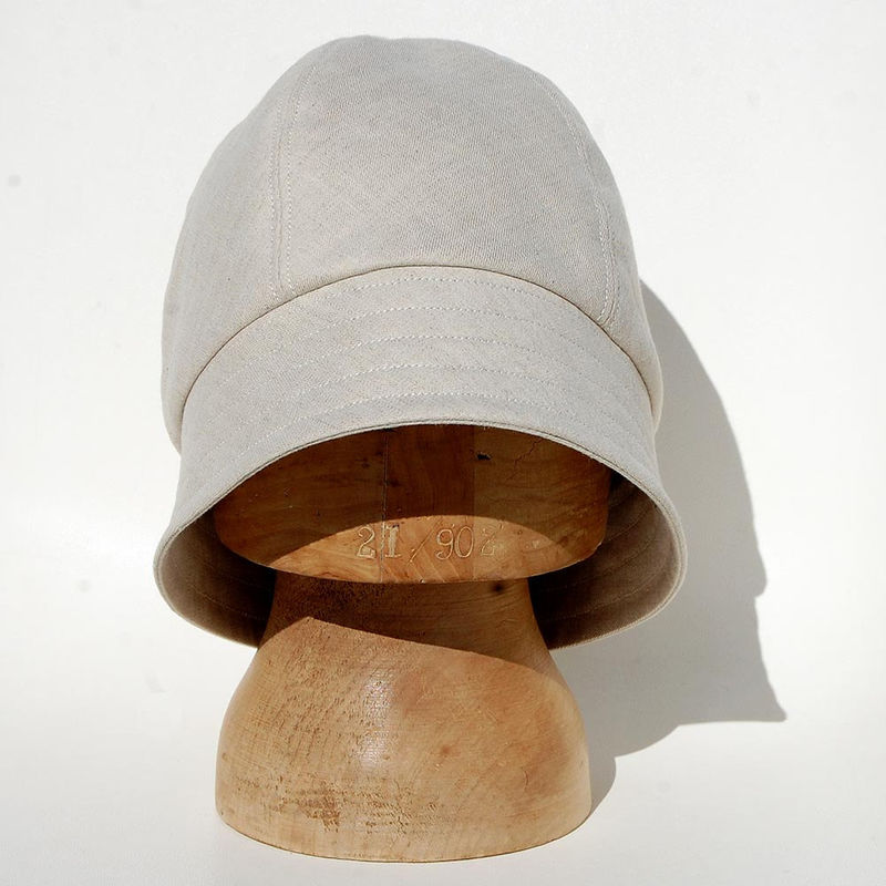 Cream linen sun hat ZUTjeanne - ZUT hats