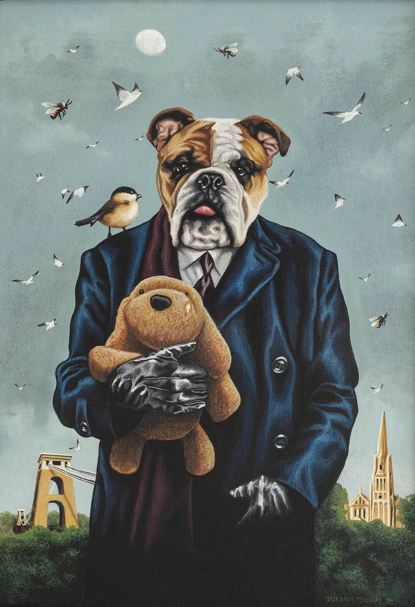 Winnie in Clifton by Julian Quaye (Post card) - The Kane Gallery