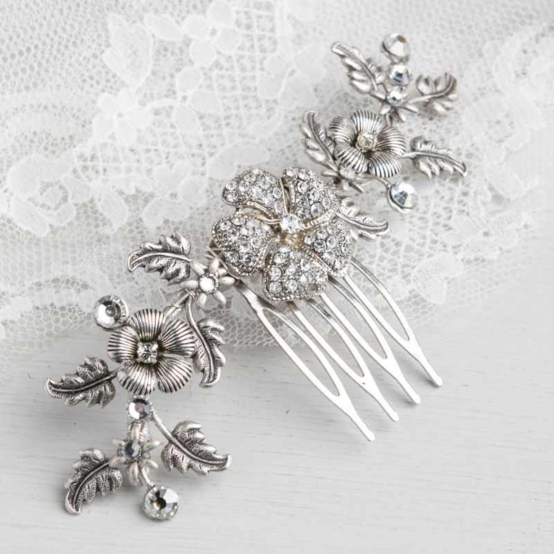 Clementine Bridal Comb - Donna Crain Accessories