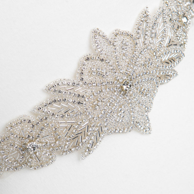 Silver crystal Belt - Donna Crain Accessories