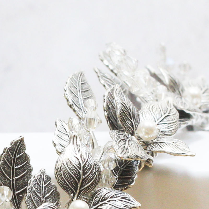 Nymph Silver Crown - Donna Crain Accessories