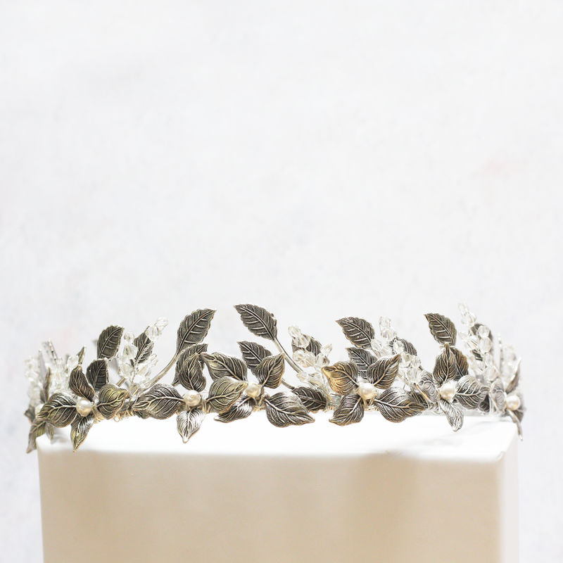 Nymph Silver Crown - Donna Crain Accessories