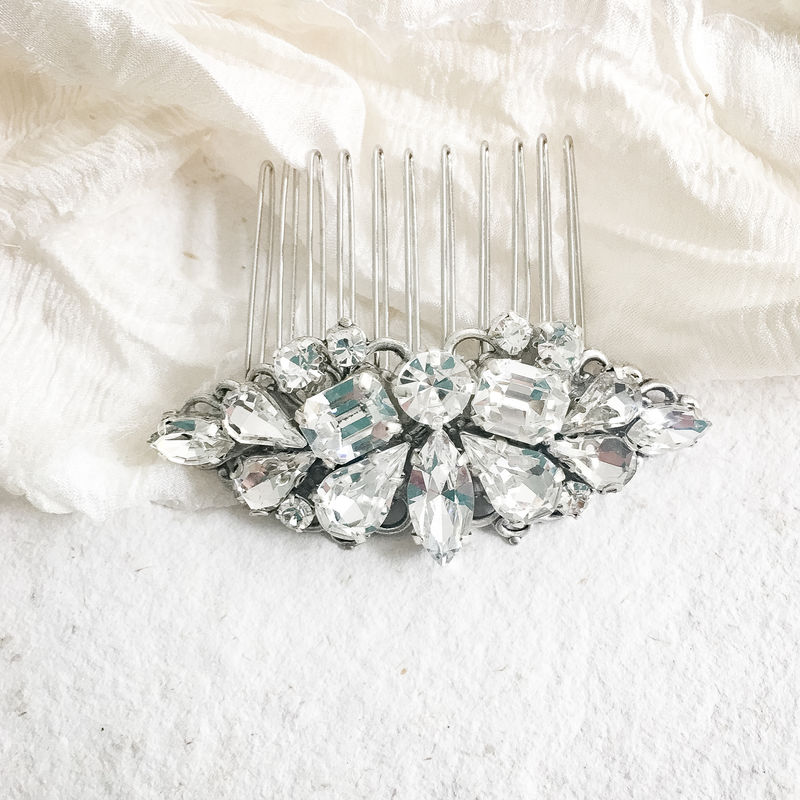 Crystal Hair Jewel - large - Donna Crain Accessories