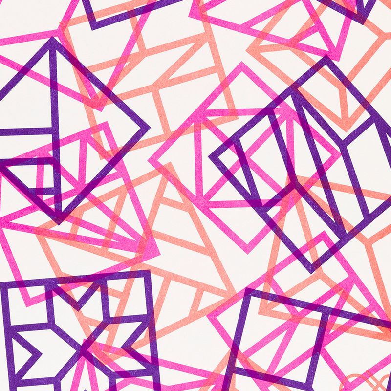 Shapes Print - James Skevington aka Skev