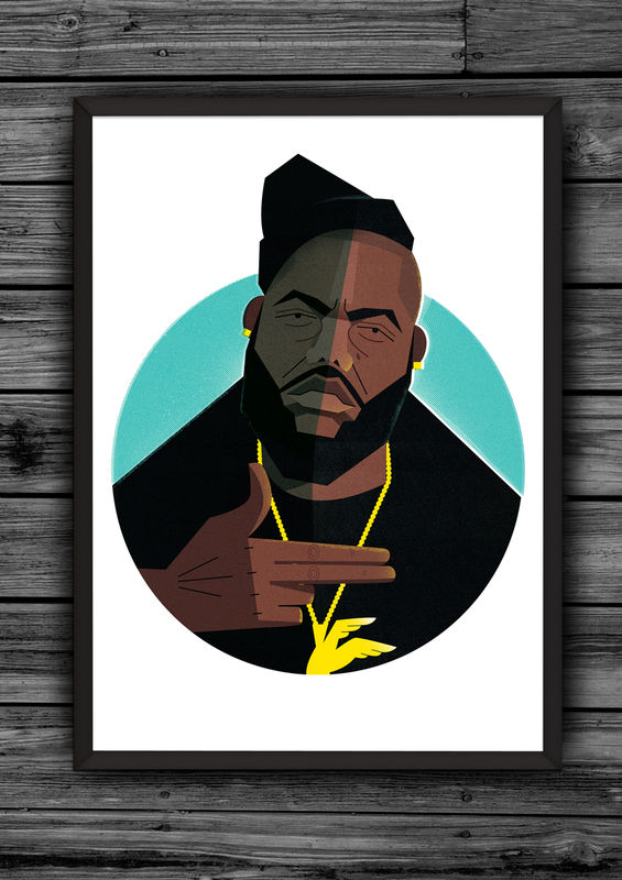 Limited edition Collection - Hip Hop Head prints by Dale Edwin Murray