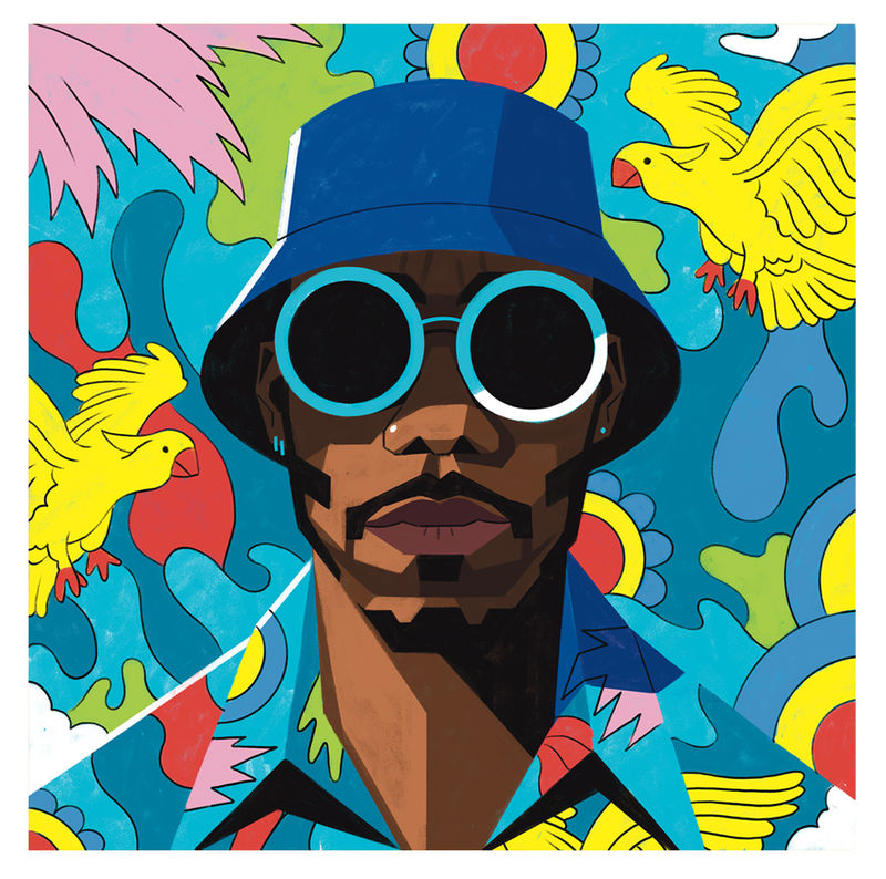 PAAK - Hip Hop Head prints by Dale Edwin Murray