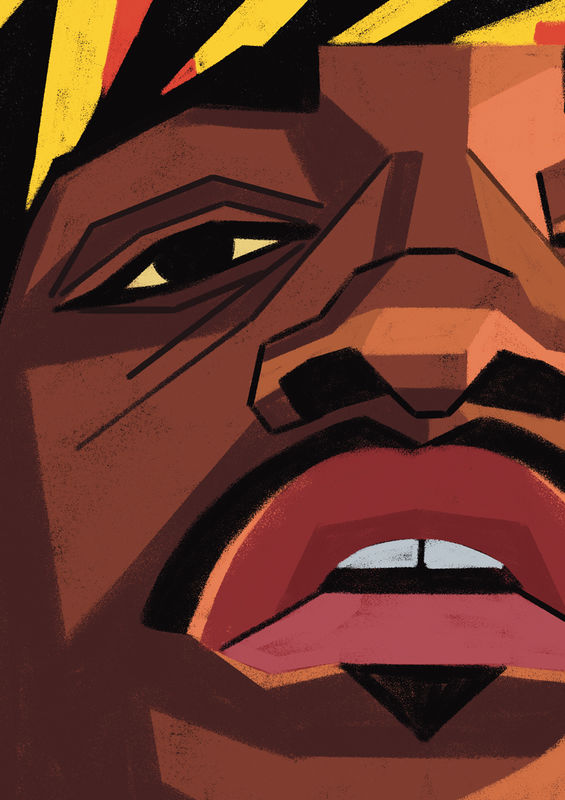 Kast 2 - Hip Hop Head prints by Dale Edwin Murray