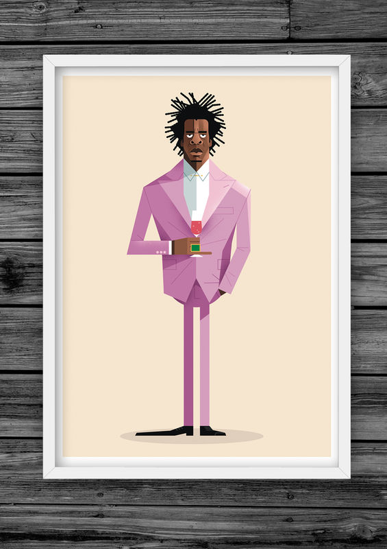 Hip Hop Head prints by Dale Edwin Murray