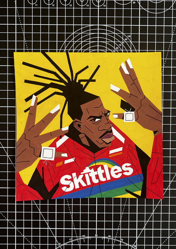 Hip Hop Head prints by Dale Edwin Murray