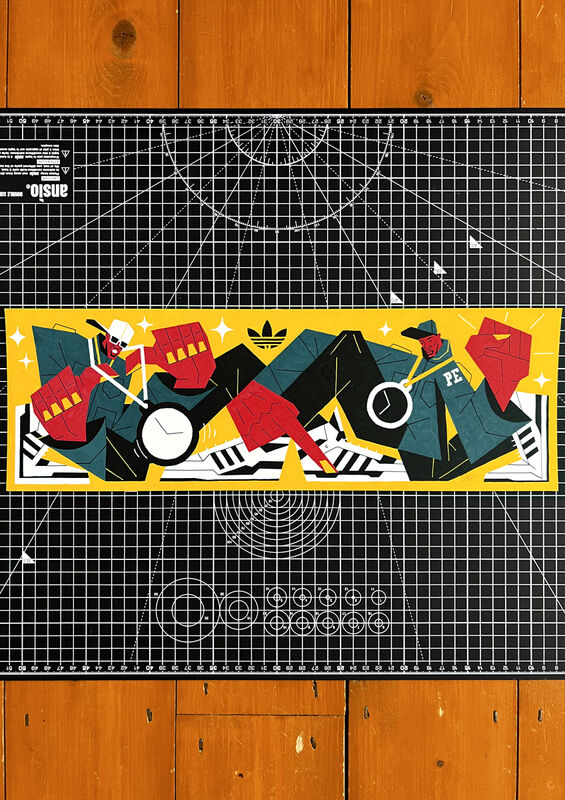 Hip Hop Head prints by Dale Edwin Murray