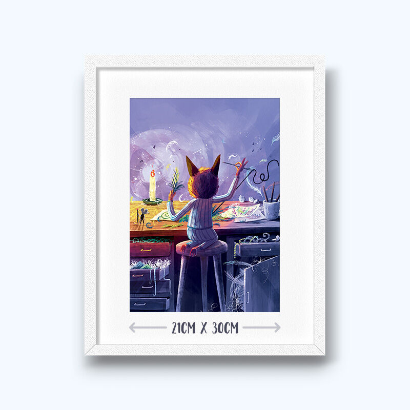 Fox & Son Tailers - Rory (21cm x 30cm) - Paddy Donnelly Print Store