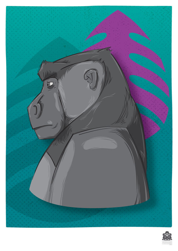 Silverback Profile Poster - Rise of the Monkey