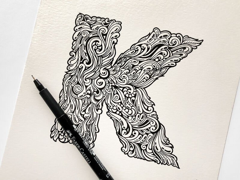 Alphabet: Kilo - NIKKI FARQUHARSON ART