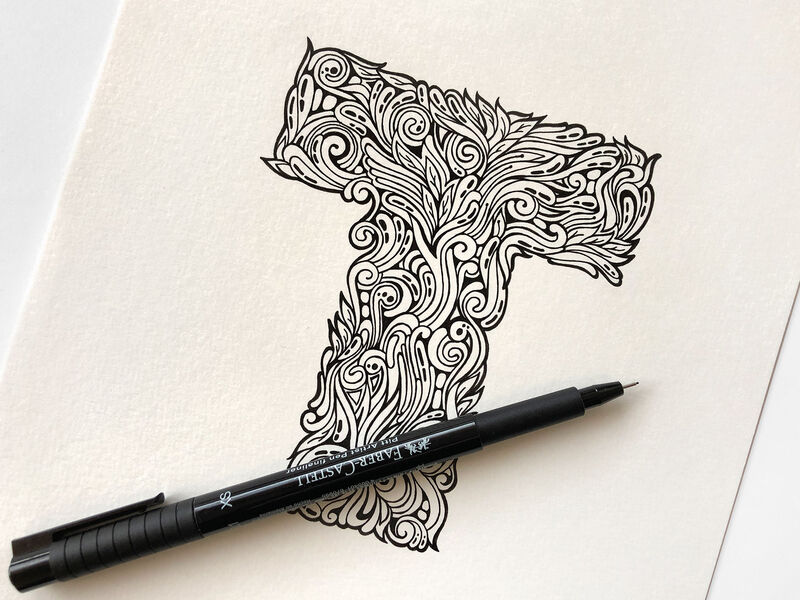 Alphabet: Tango - NIKKI FARQUHARSON ART