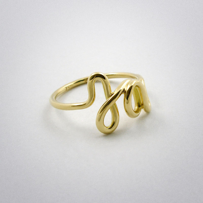 ring - Ja - Gold - MOQUII