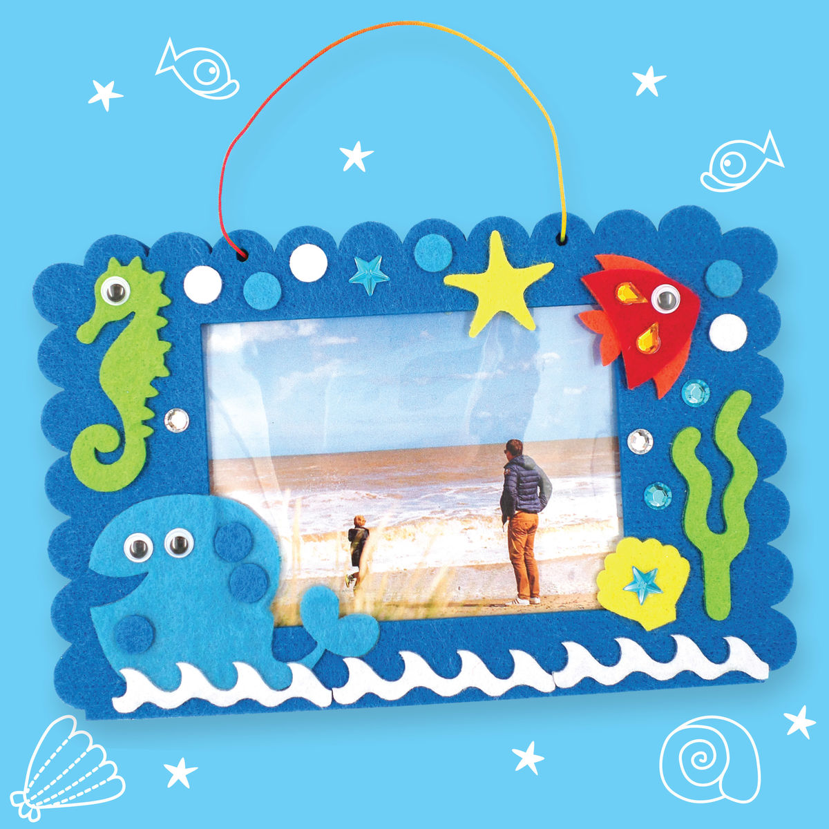 Get Set Make - Underwater Frame Felt - EXPRESS YOURSELF DIY